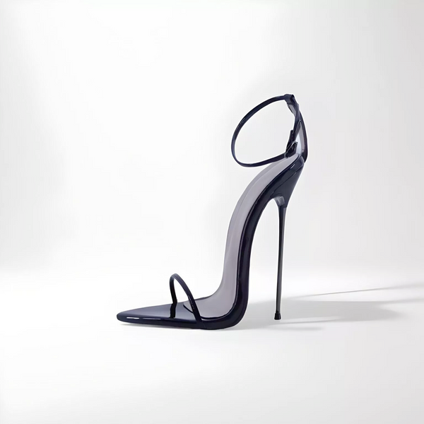 Ultra Thin Metal Stiletto Heel sandals 13cm or 16cm – Highest Heels